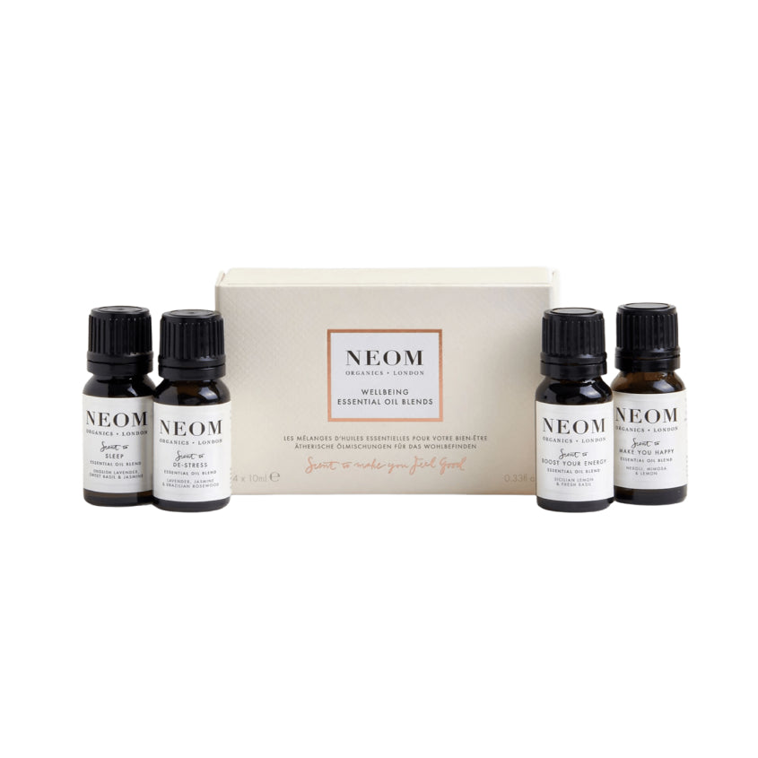 NEOM ORGANICS Wellbeing Essential Oil Blends Collection 4x10 ml Price ...